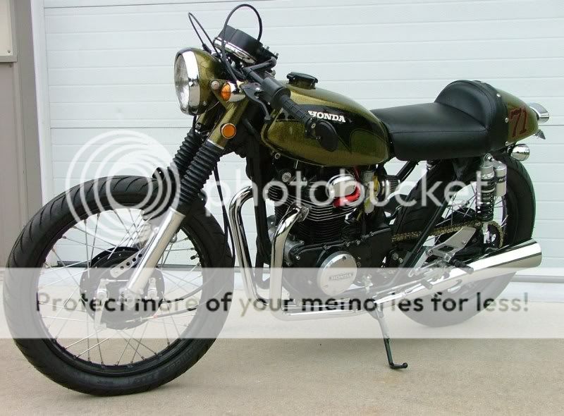 Just finished my '71 CL350 Cafe Racer | Honda Twins