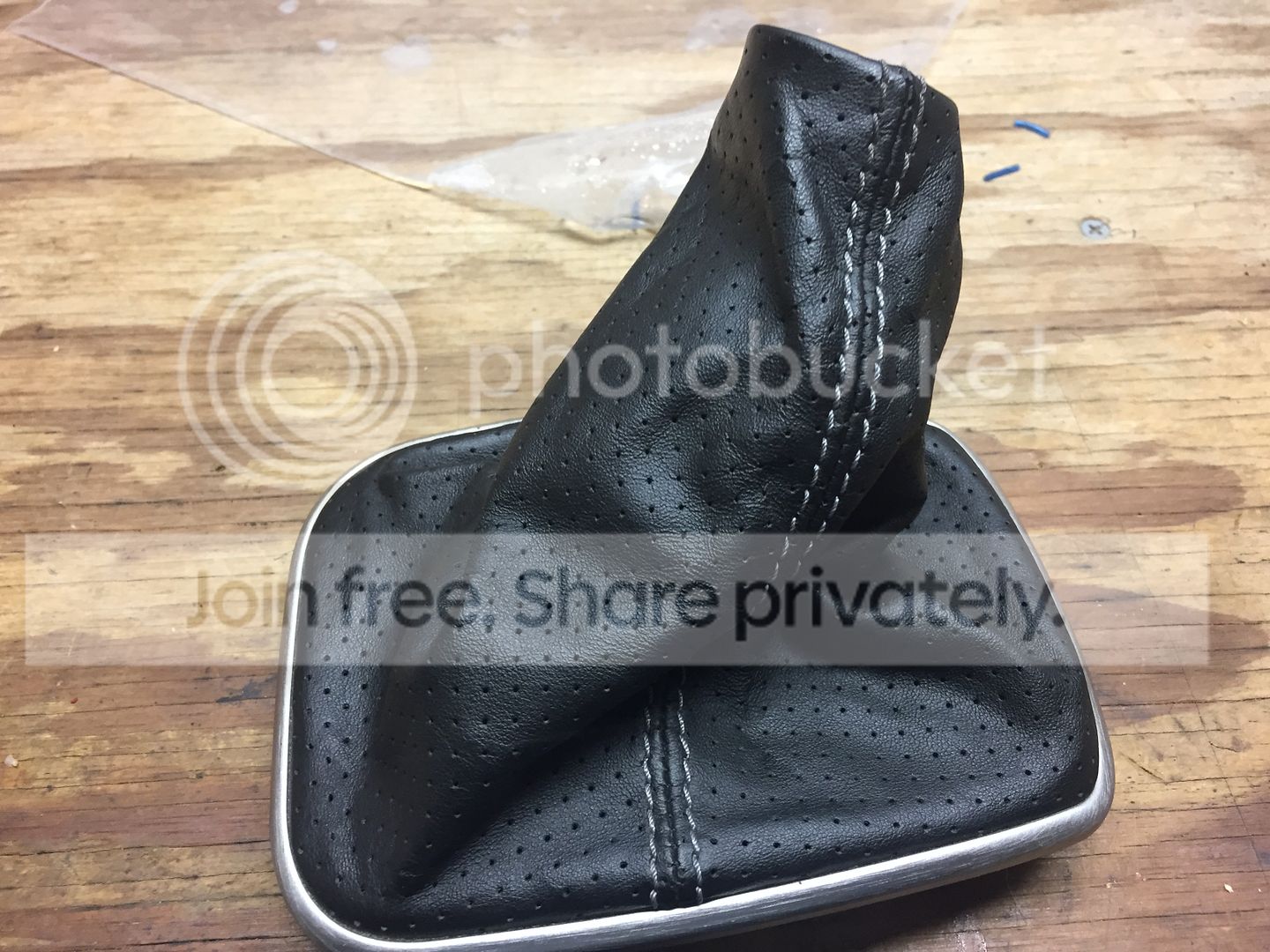 FS: MK4 GLI Perforated Shift Boot & E-Brake Handle, .:R32 Knob | VW ...