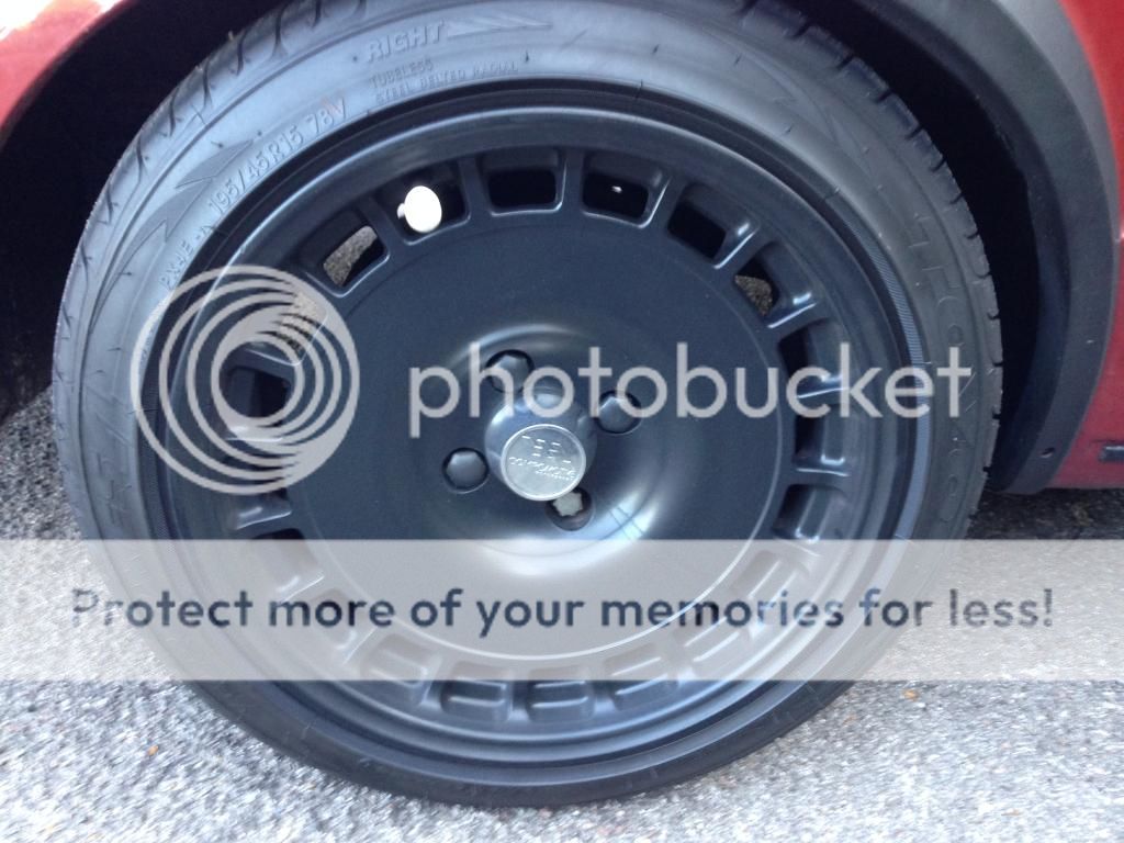 4x100 Compomotive TH Mono's in black | Retro Rides