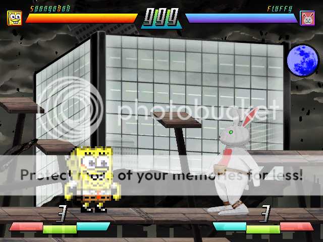 MvC SpongeBob - [ ANIME & TOON ROOM ] - Mugen Free For All