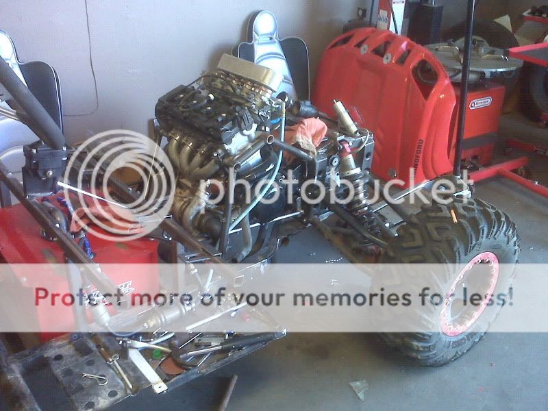 Busa Turbo Swap in Progress | Yamaha Rhino Forum