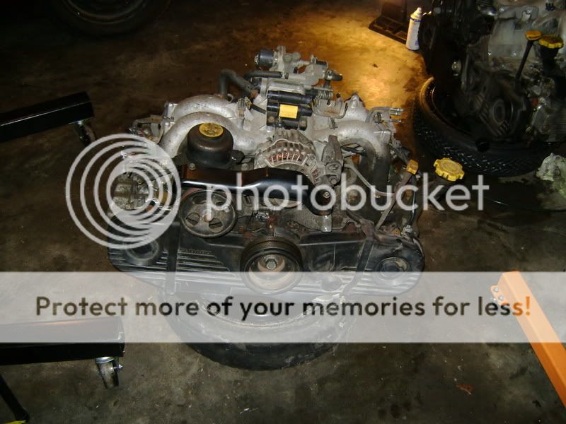 Finished my first engine swap EJ18 -> EJ22 - NASIOC