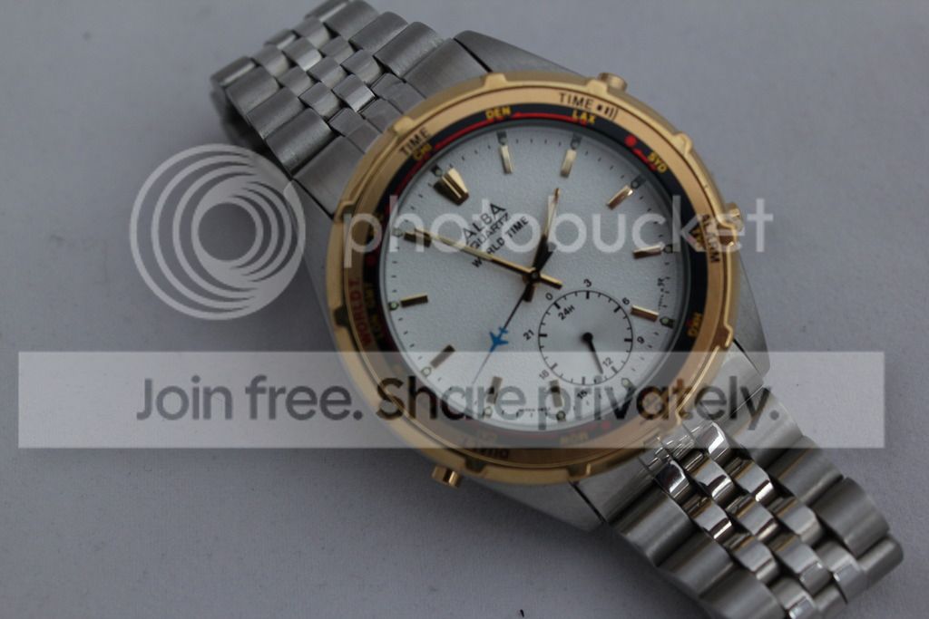 FS: Alba World Time, Dual Time, Alarm, GMT, Good Working Order Selling ...