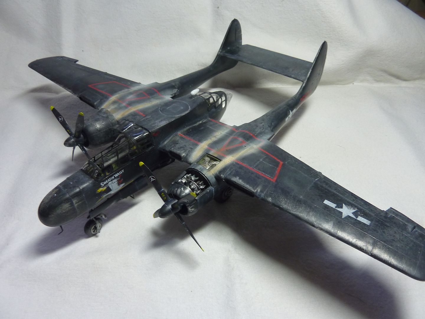 1:48 Monogram P-61 black widow - Ready for Inspection - Aircraft ...