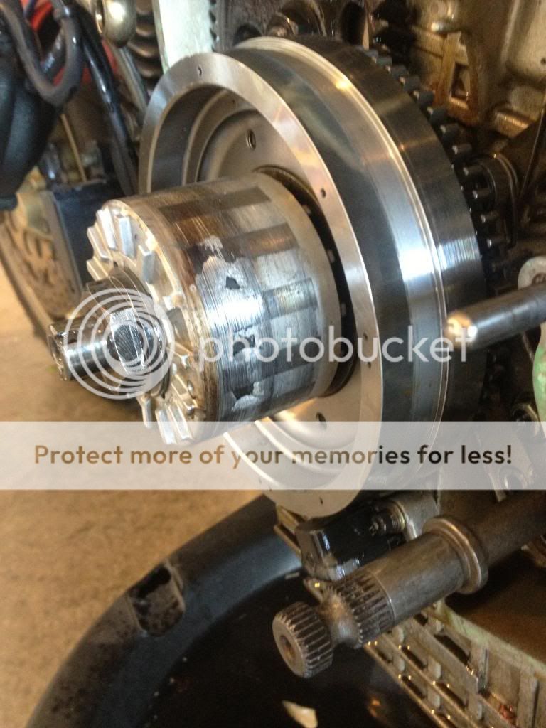 failed crank snout bearings in alt cover, bent crank? | Ducati.ms - The ...