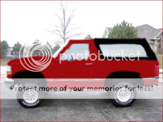 new color scheme for my bronco | Bronco Forum - Full Size Ford Bronco Forum